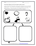 Sorting and Classifying Objects into Groups Worksheets