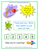 Printable Preschool Math Posters